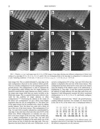 1997 atomic details of step flow growth on si(001) | PDF