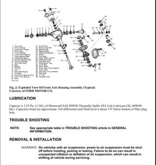 1997 ford explorer service repair manual | PDF