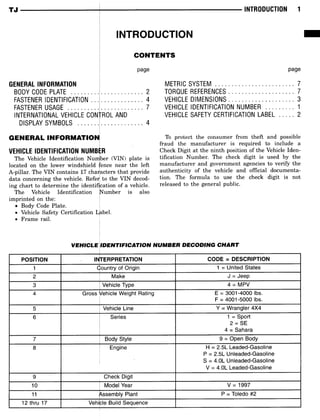 1997 jeep wrangler tj service repair manual | PDF