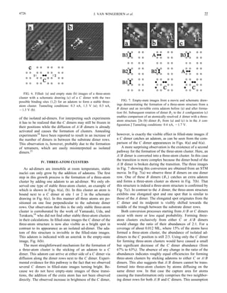 1997 room temperature growth of submonolayers of silicon on si(001 ...