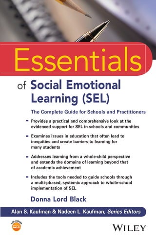 Essentials of Social Emotional Learning (SEL) Donna Black | PDF
