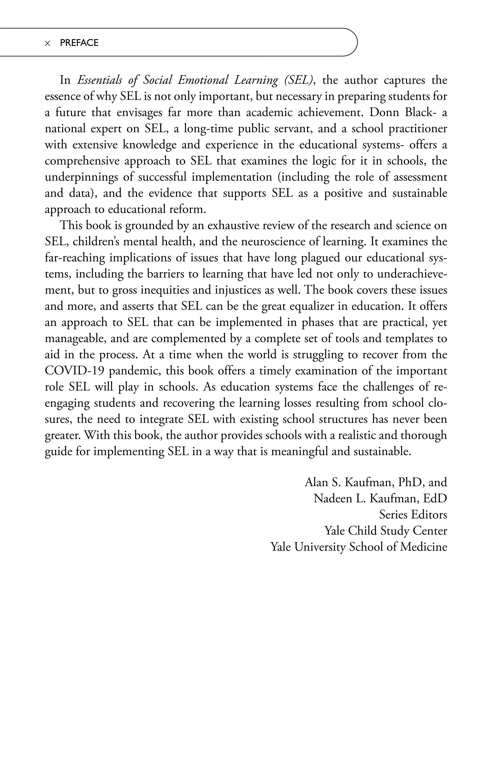 Essentials of Social Emotional Learning (SEL) Donna Black | PDF