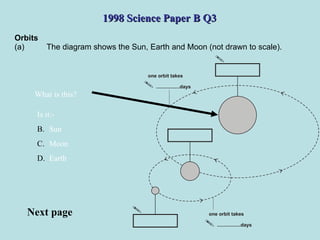 1998 science paper b | PPT