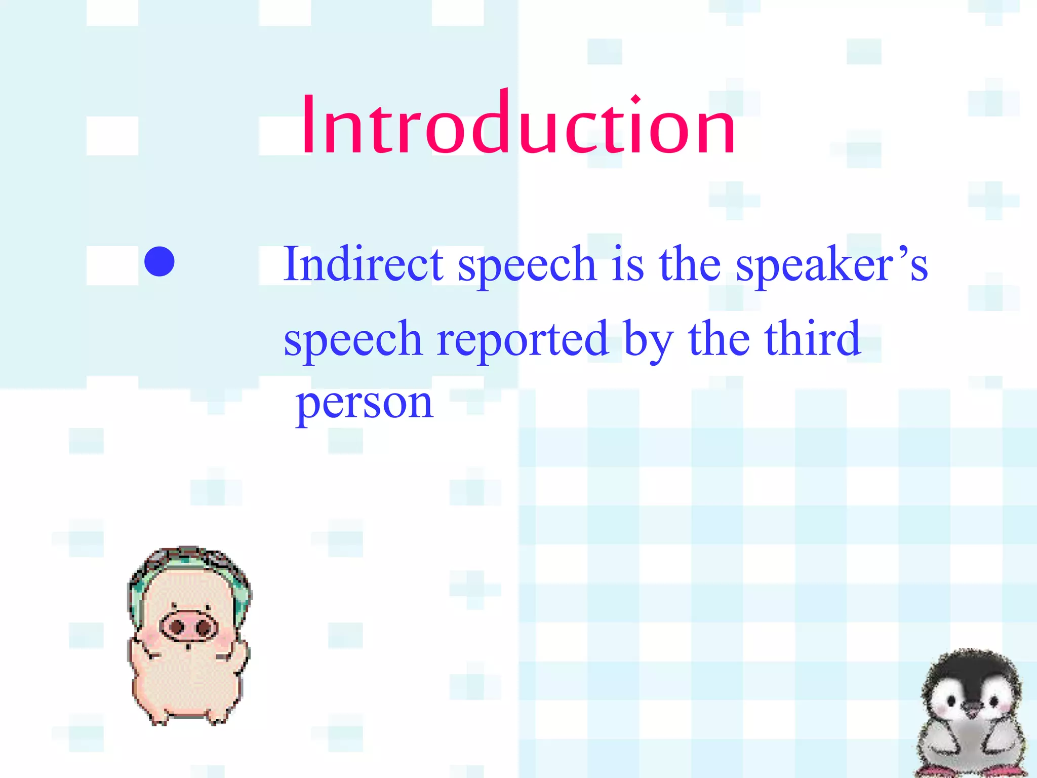 Direct and Indirect Speech | PPT
