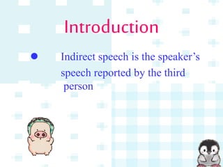 Direct and Indirect Speech | PPT
