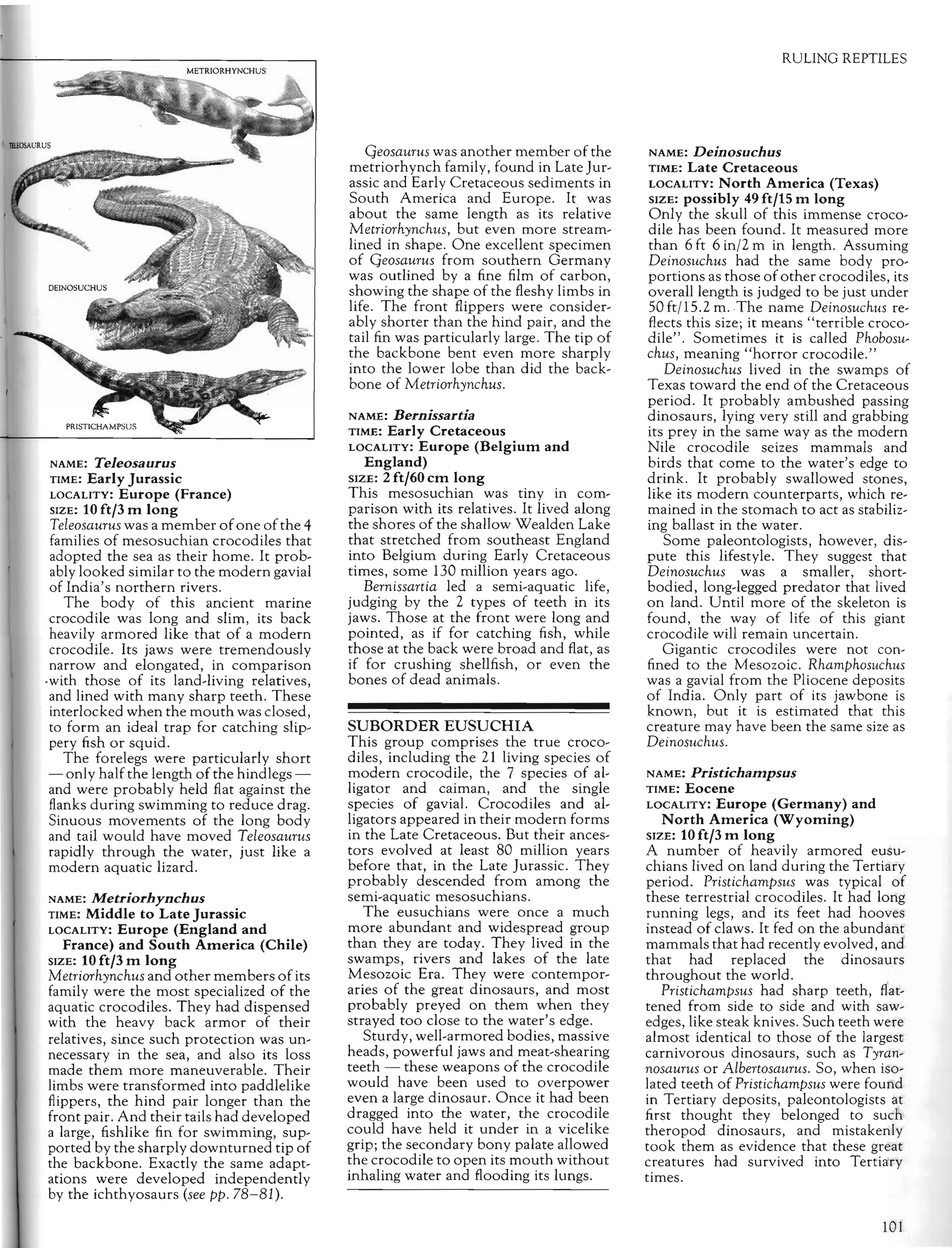 1999 - The Marshall Illustrated Encyclopedia of Dinosaurs and ...