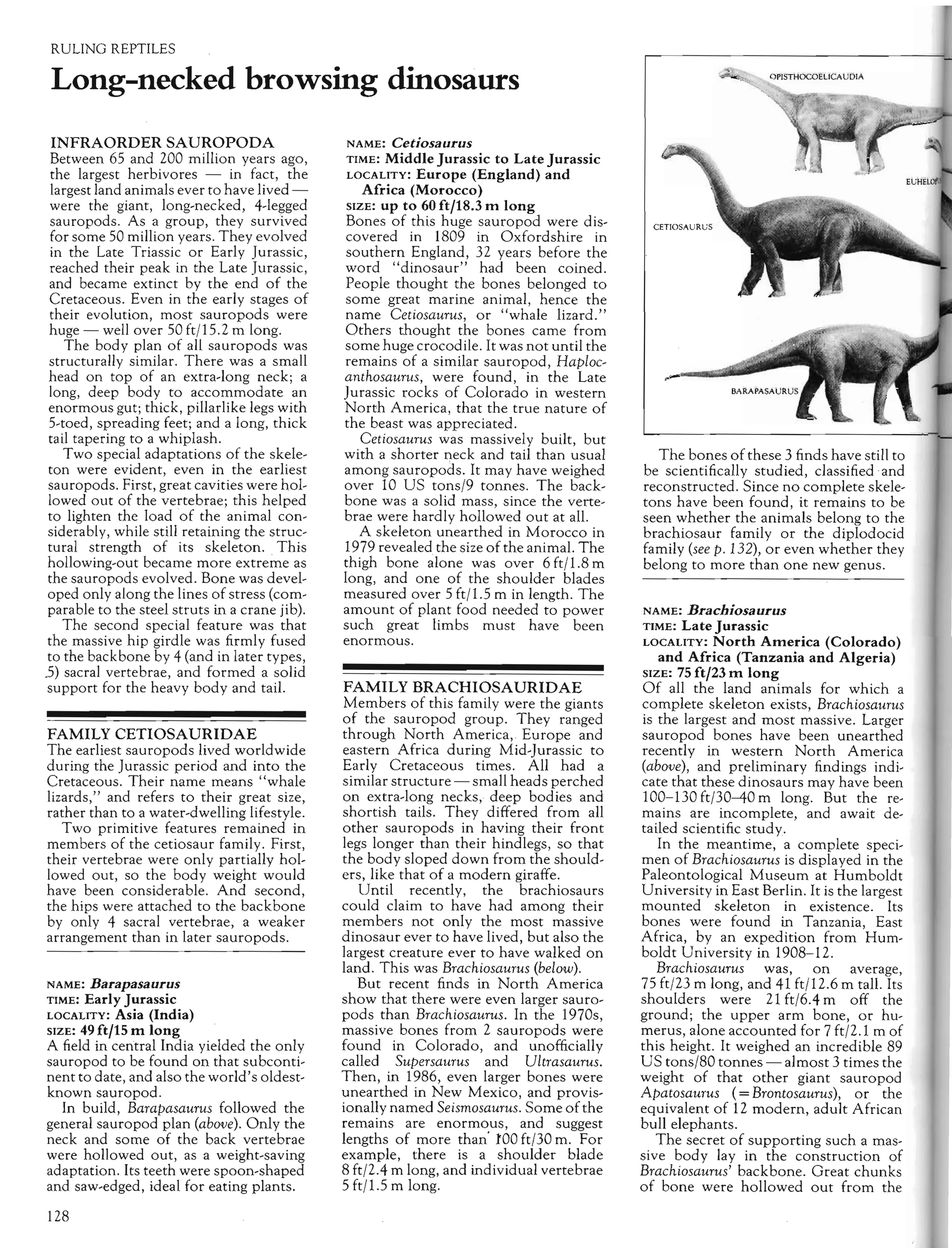 1999 - The Marshall Illustrated Encyclopedia of Dinosaurs and ...