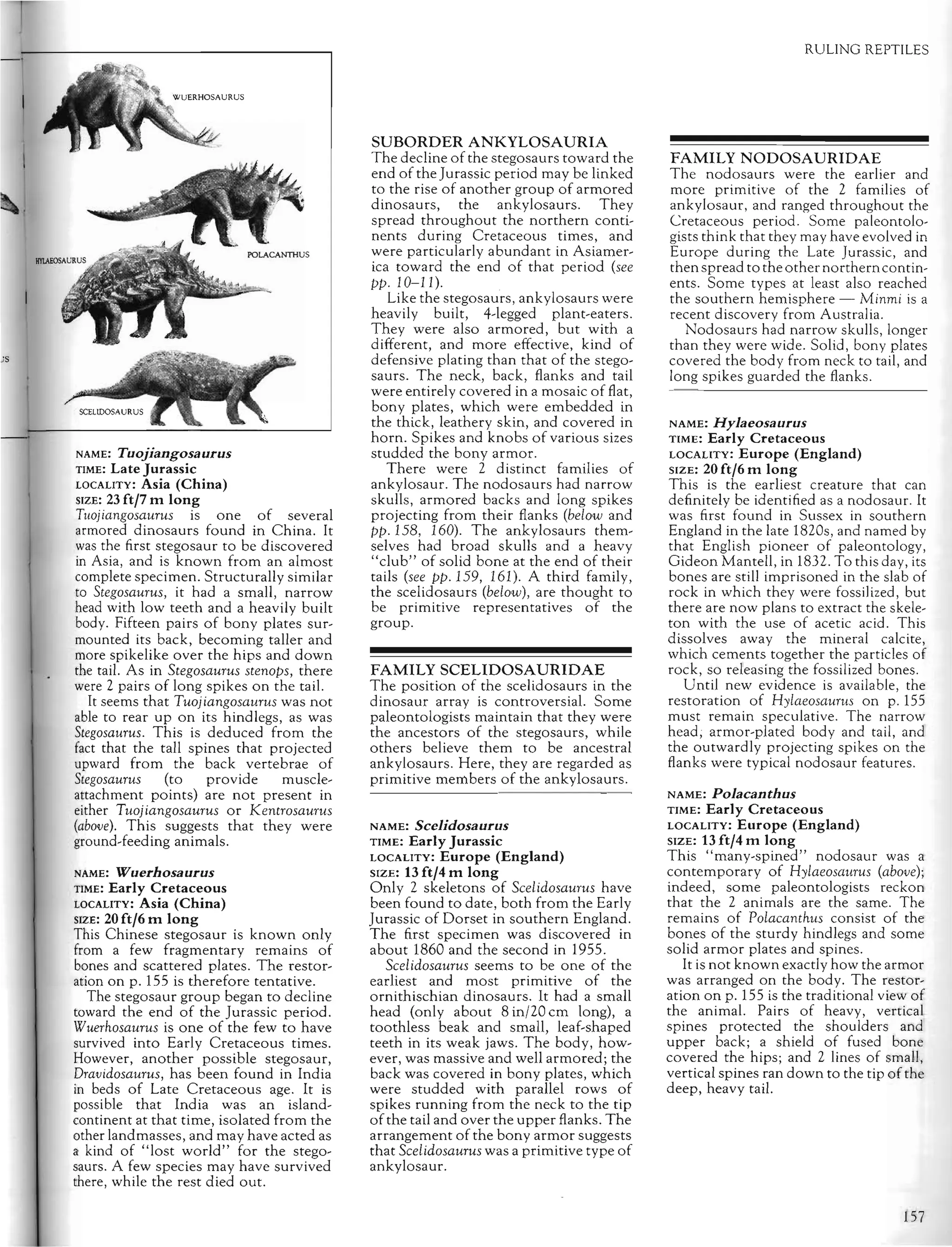 1999 - The Marshall Illustrated Encyclopedia of Dinosaurs and ...