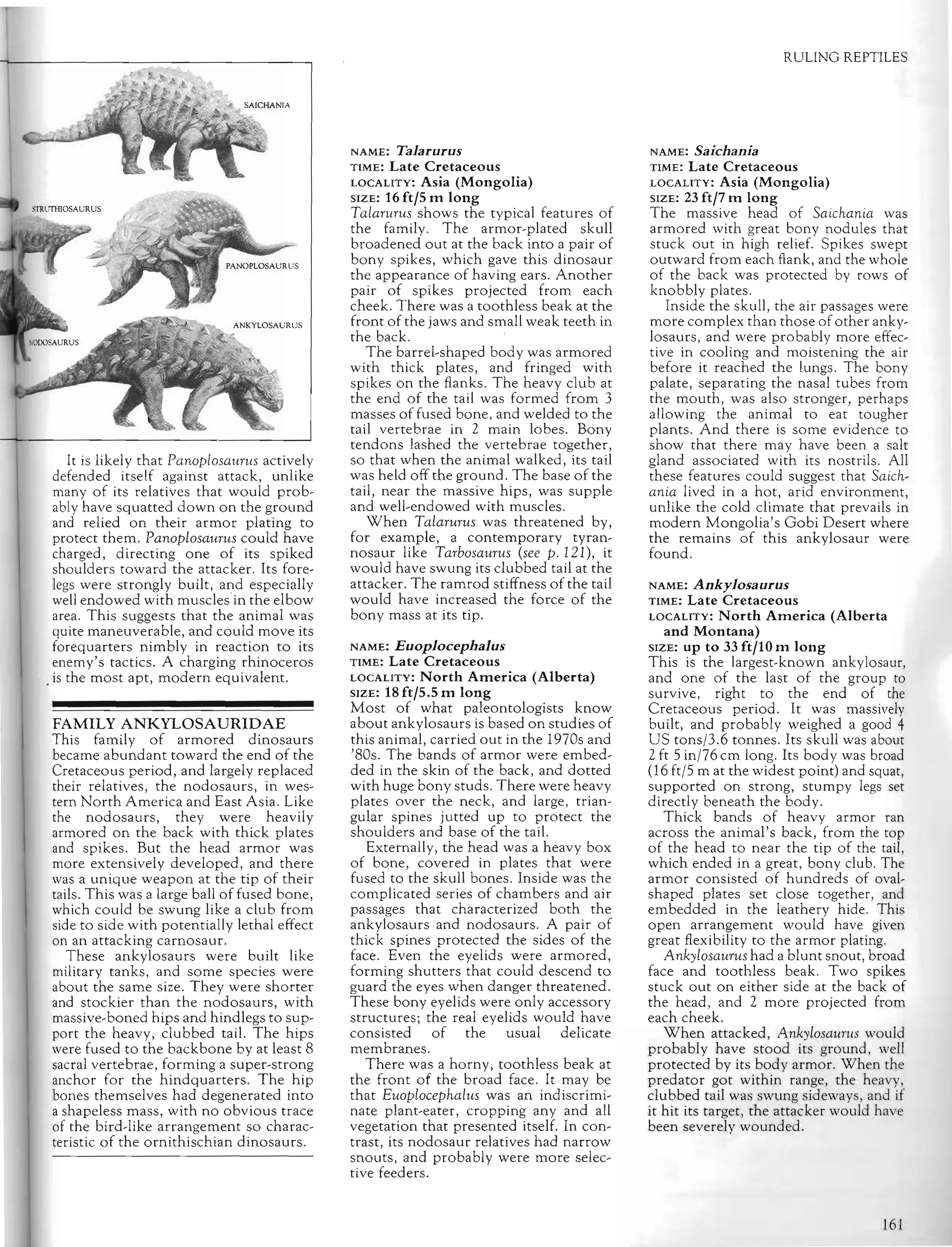 1999 - The Marshall Illustrated Encyclopedia of Dinosaurs and ...