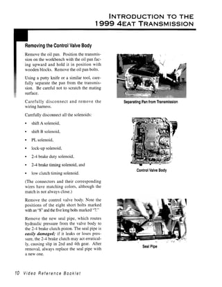 1999 4 eat transmission (video reference booklet) (1) | PDF