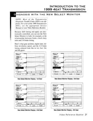 1999 4 eat transmission (video reference booklet) (1) | PDF