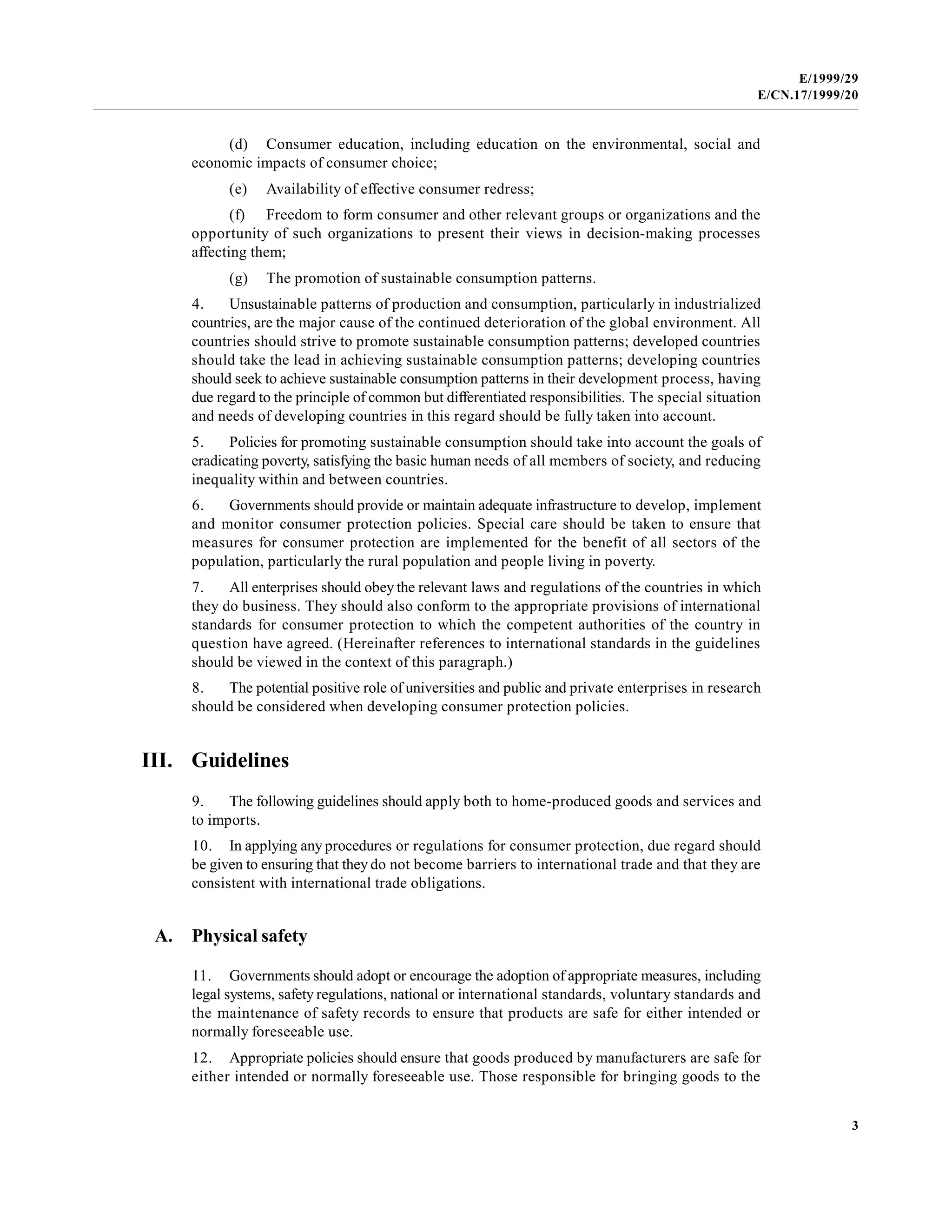 1999 7th Report - Commission on Sustainable Development (CSD) | PDF