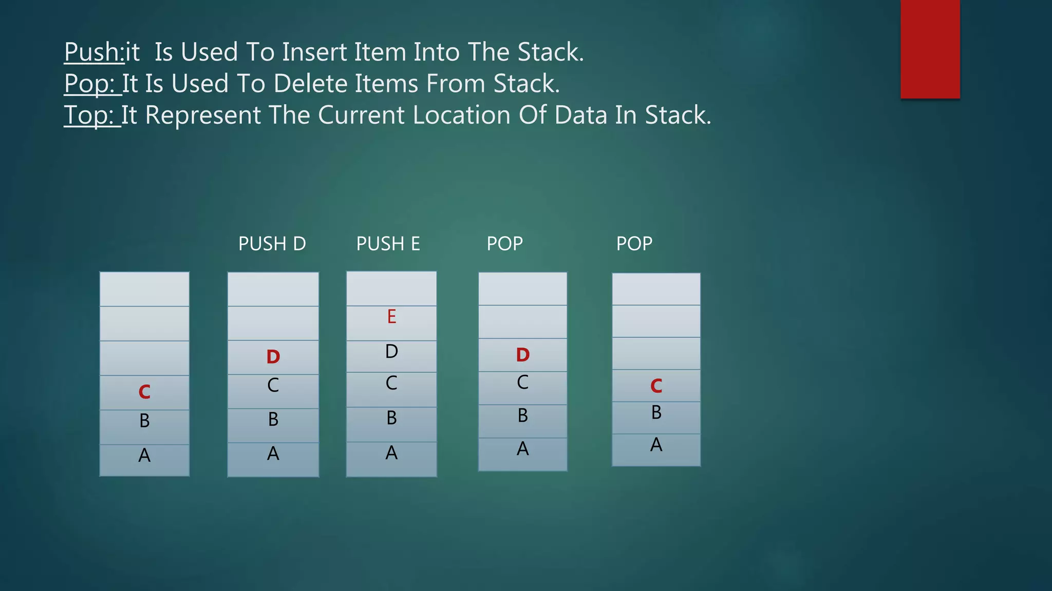 Project on stack Data structure | PPTX