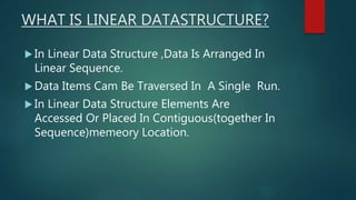 Project on stack Data structure | PPTX