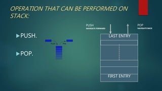 Project on stack Data structure | PPT