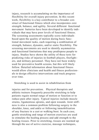199 Flexibility LEARNING OBJECTIVES After comp.docx
