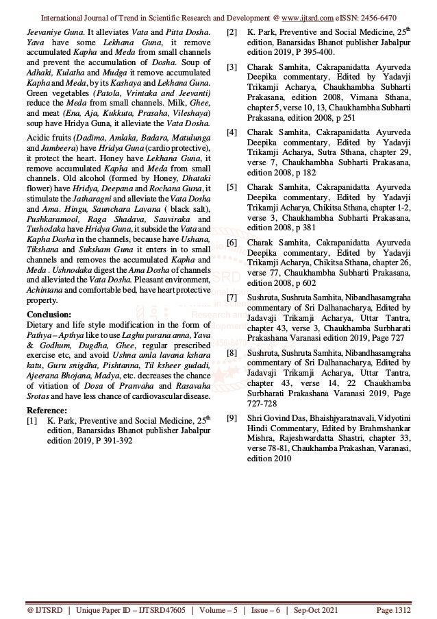 Role of Diet and Lifestyle Modification in the Prevention of ...