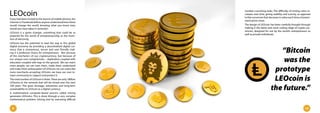 LEOcoin Brochure (English) | PPT