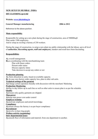sam cv | DOC
