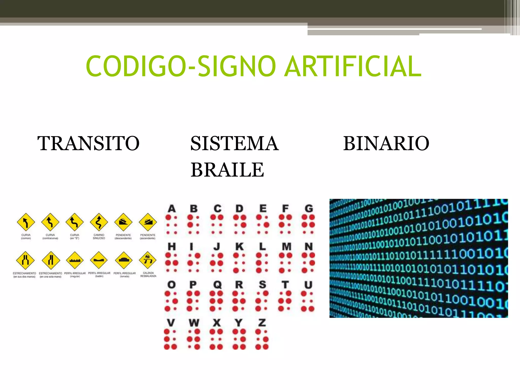 Ejemplos de signos y modificaciones de la lengua. | PPTX