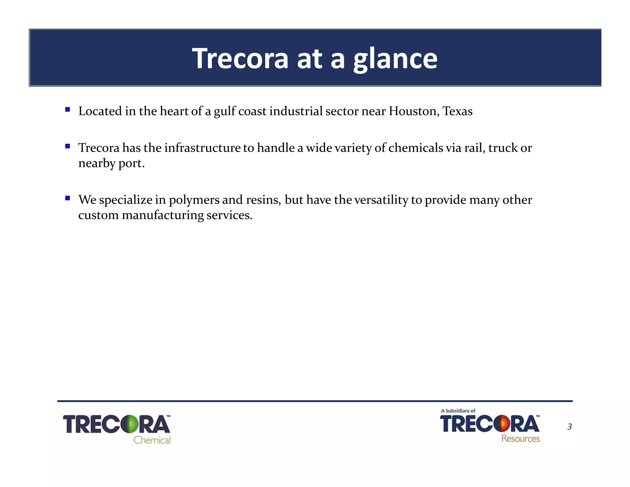 100615Trecora Chemical presentation_1 | PDF