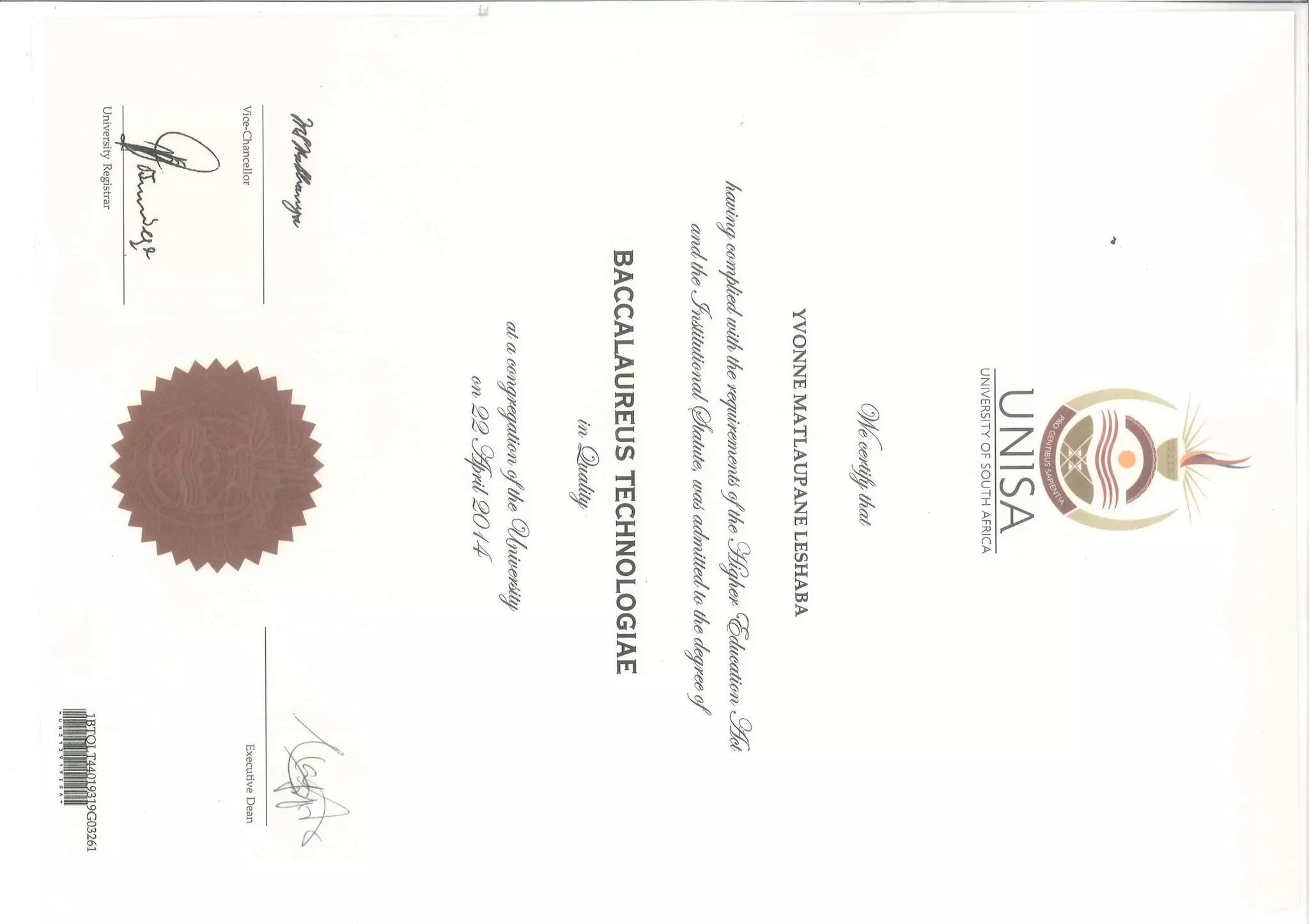 BTech Certificate | PPT