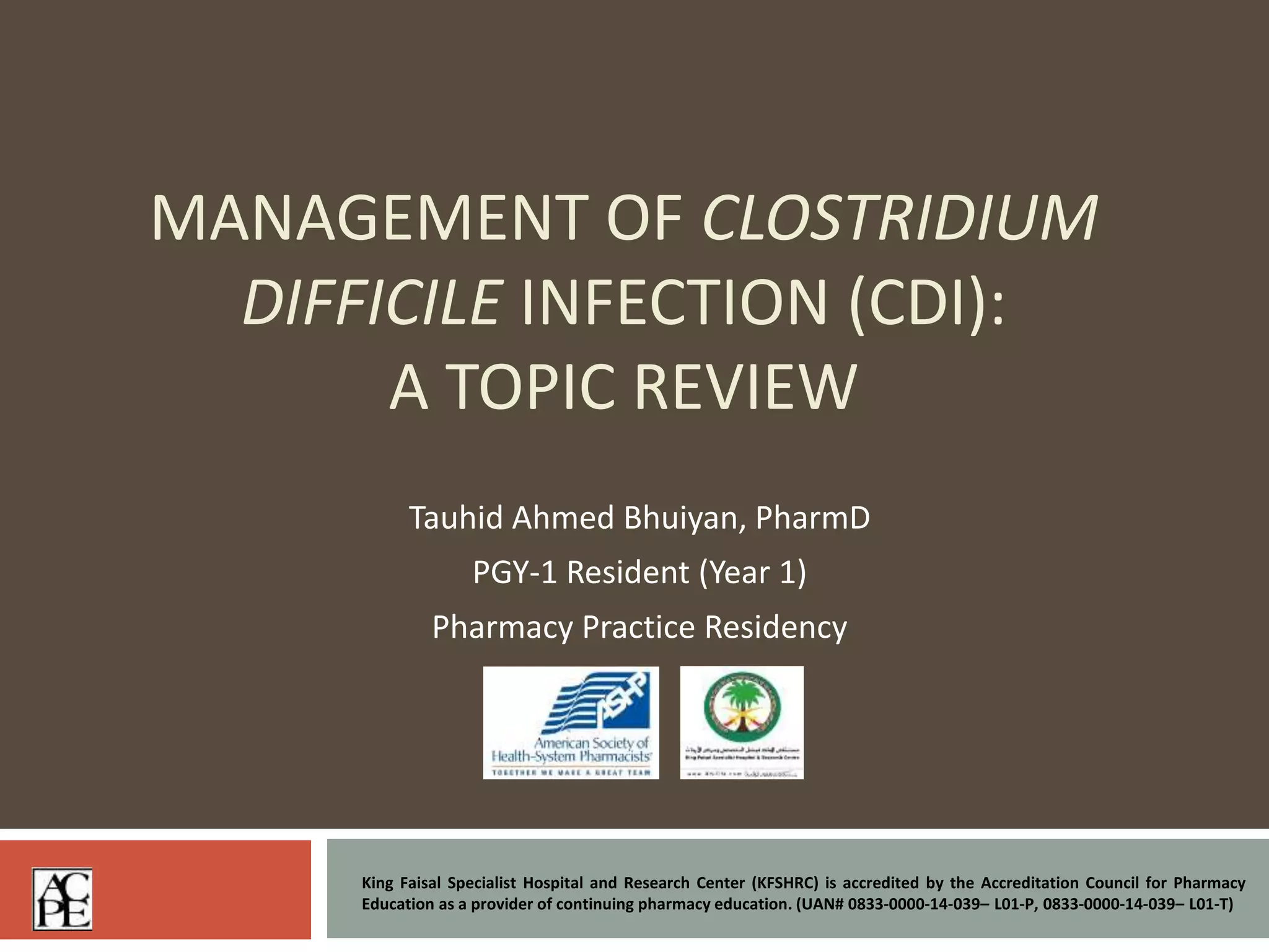C.difficile | PPTX