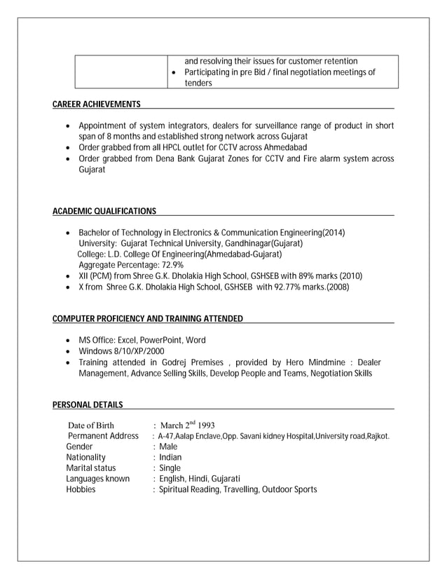 Utpal_Resume | PDF