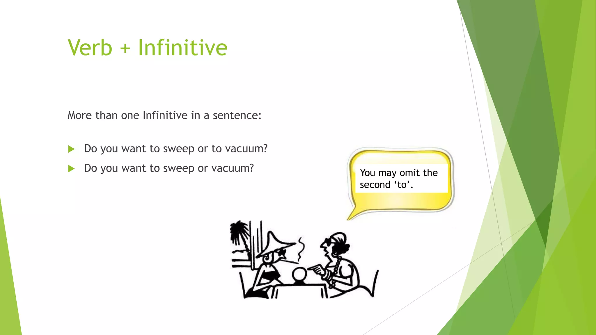 Infinitives_introduction_powerpoint | PPT