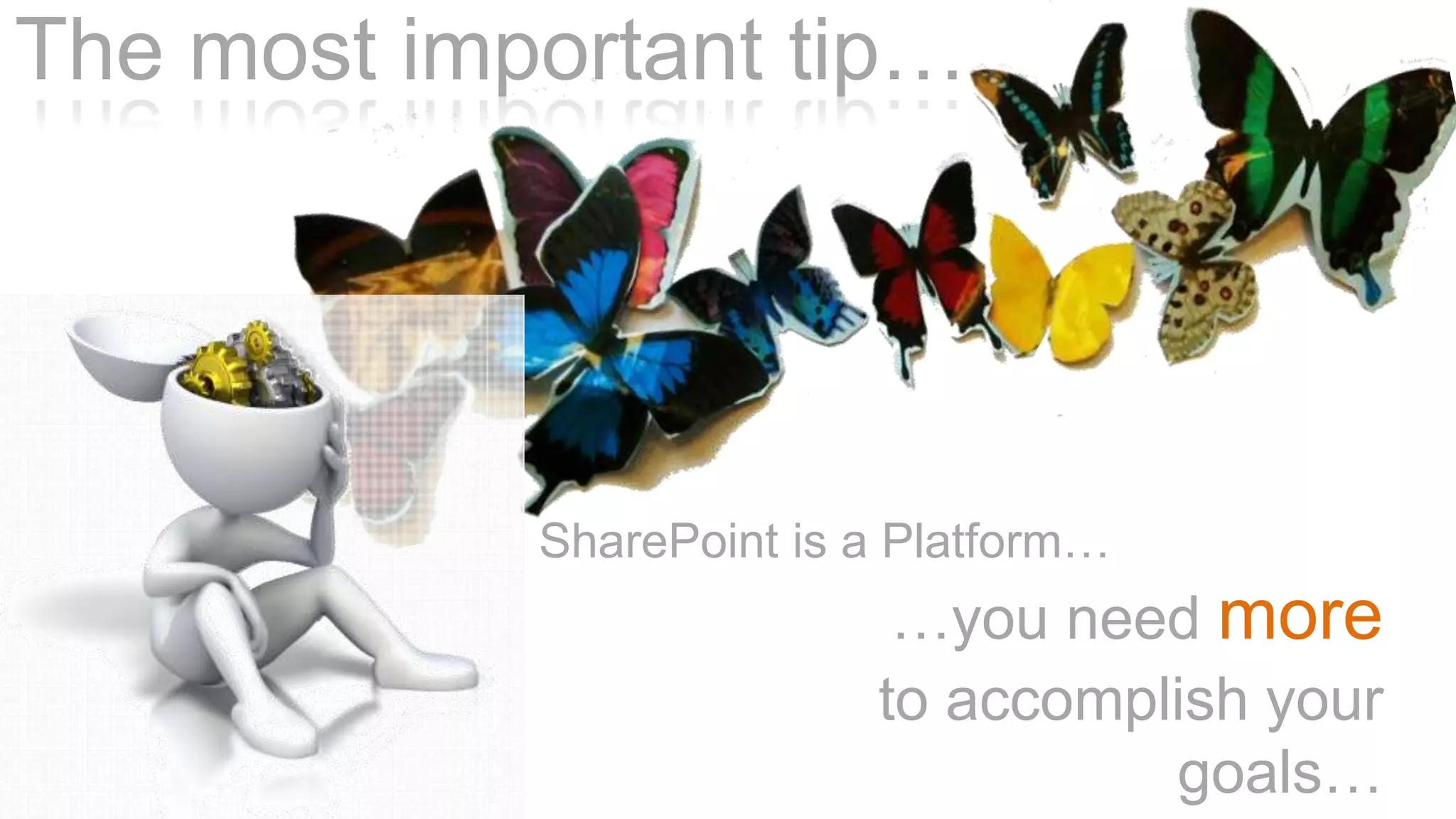 what to do to align sharepoint with your business needs? | PPTX