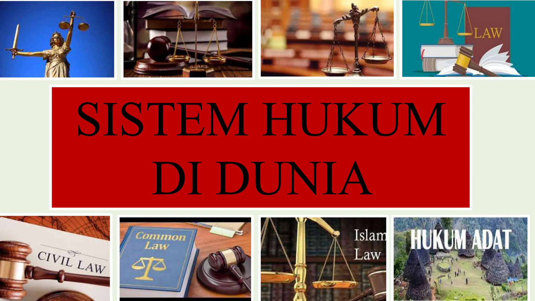 Sistem Hukum Didunia Tugas Fakultas Hukum | PPT