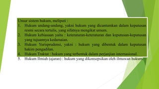Sistem Hukum Didunia Tugas Fakultas Hukum | PPT