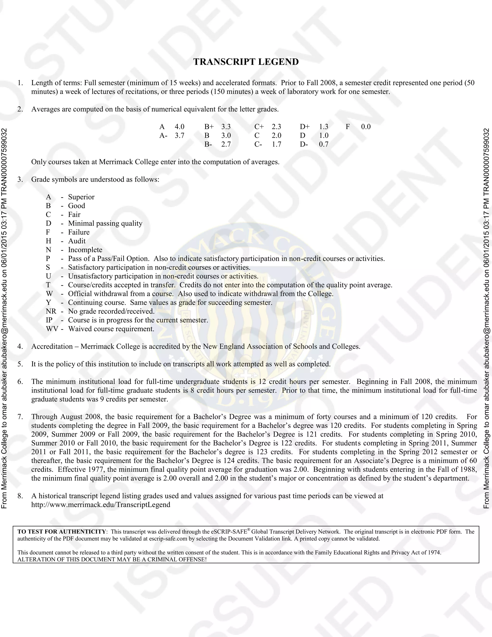 completed-transcript- OMAR | PDF