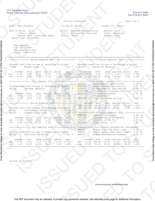 completed-transcript- OMAR | PDF