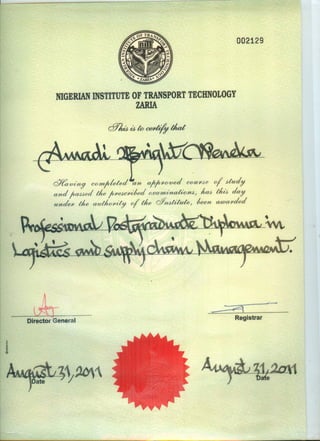 PGD - CERTIFICATE | PDF