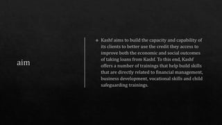 Kashf foundation | PPT