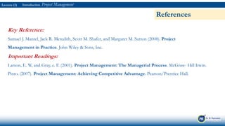 Project Management - Lecture (1) | PDF