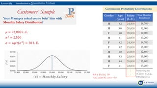 Quantitative Methods in Business - Lecture (1) | PDF