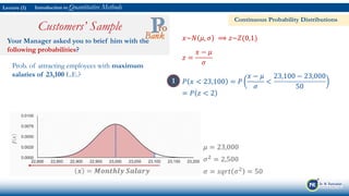 Quantitative Methods in Business - Lecture (1) | PDF