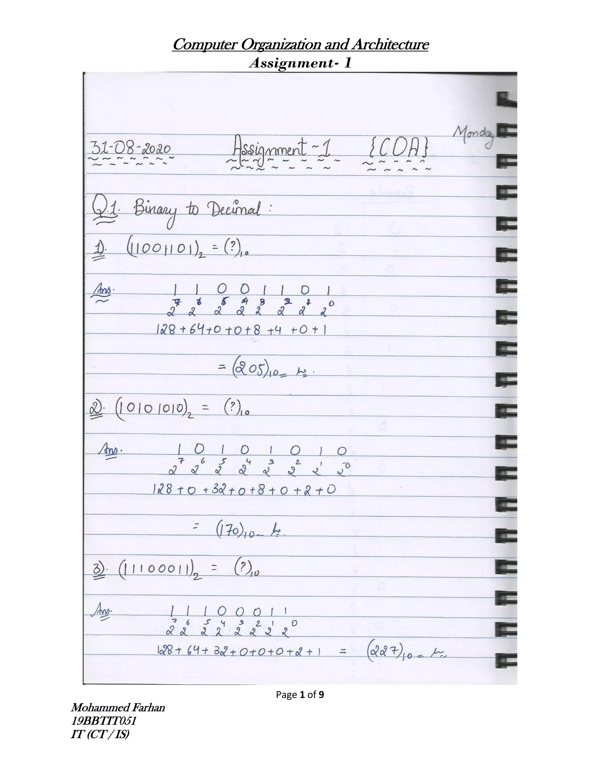 All types computer calculations. | PDF