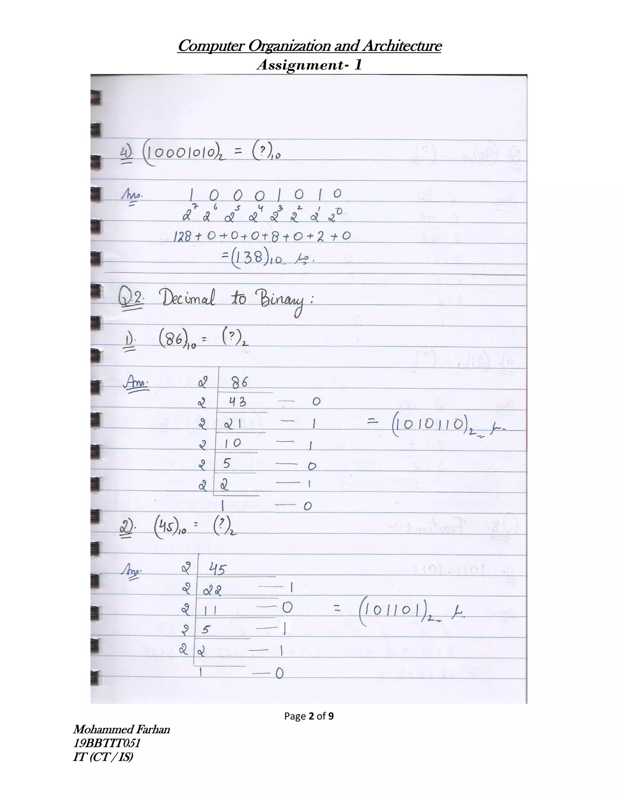 All types computer calculations. | PDF