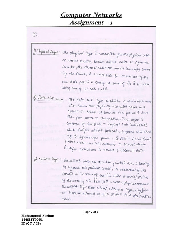 OSI model networking internet. | PDF