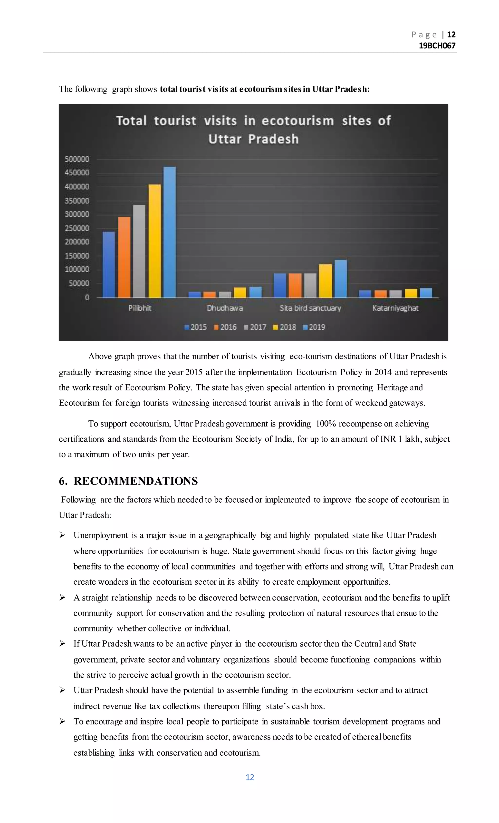 A Case Study on Ecotourism. | DOCX