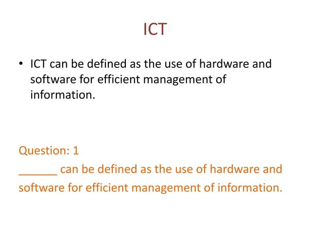 Linear Programme In Ict In Education Pptx Computer Software And