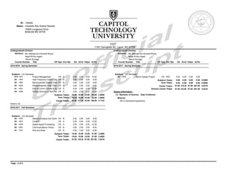 UnofficialTranscript | PPT