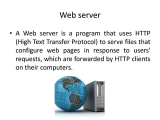WEB SERVER | PPT