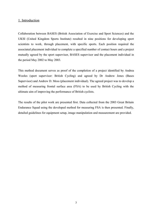 Calculation of FSA method | PDF