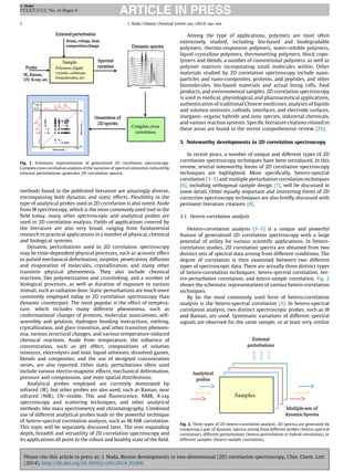 recent developments in 2d spectroscopy noda | PDF