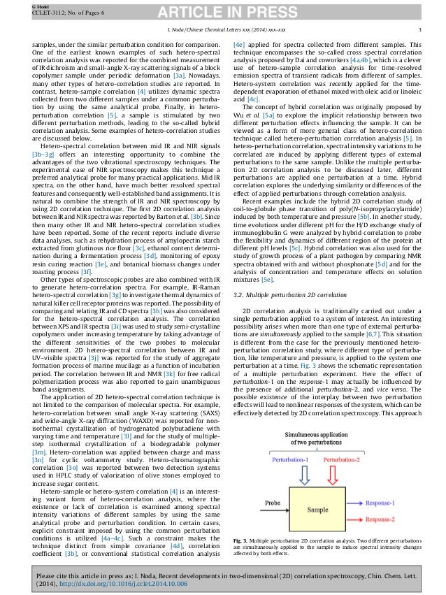 recent developments in 2d spectroscopy noda