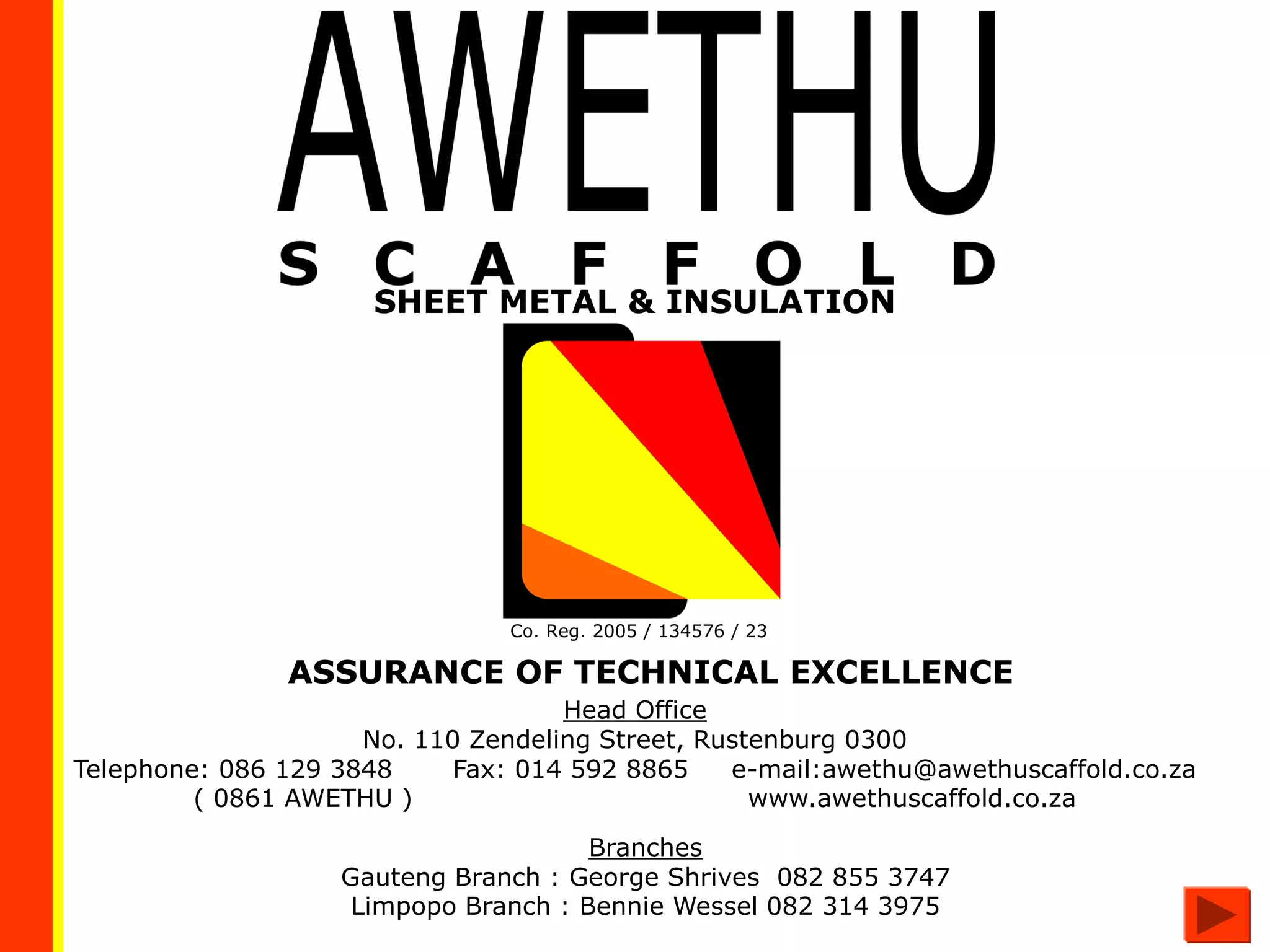 Awethu Scaffold Profile PDFb 2015 | PDF